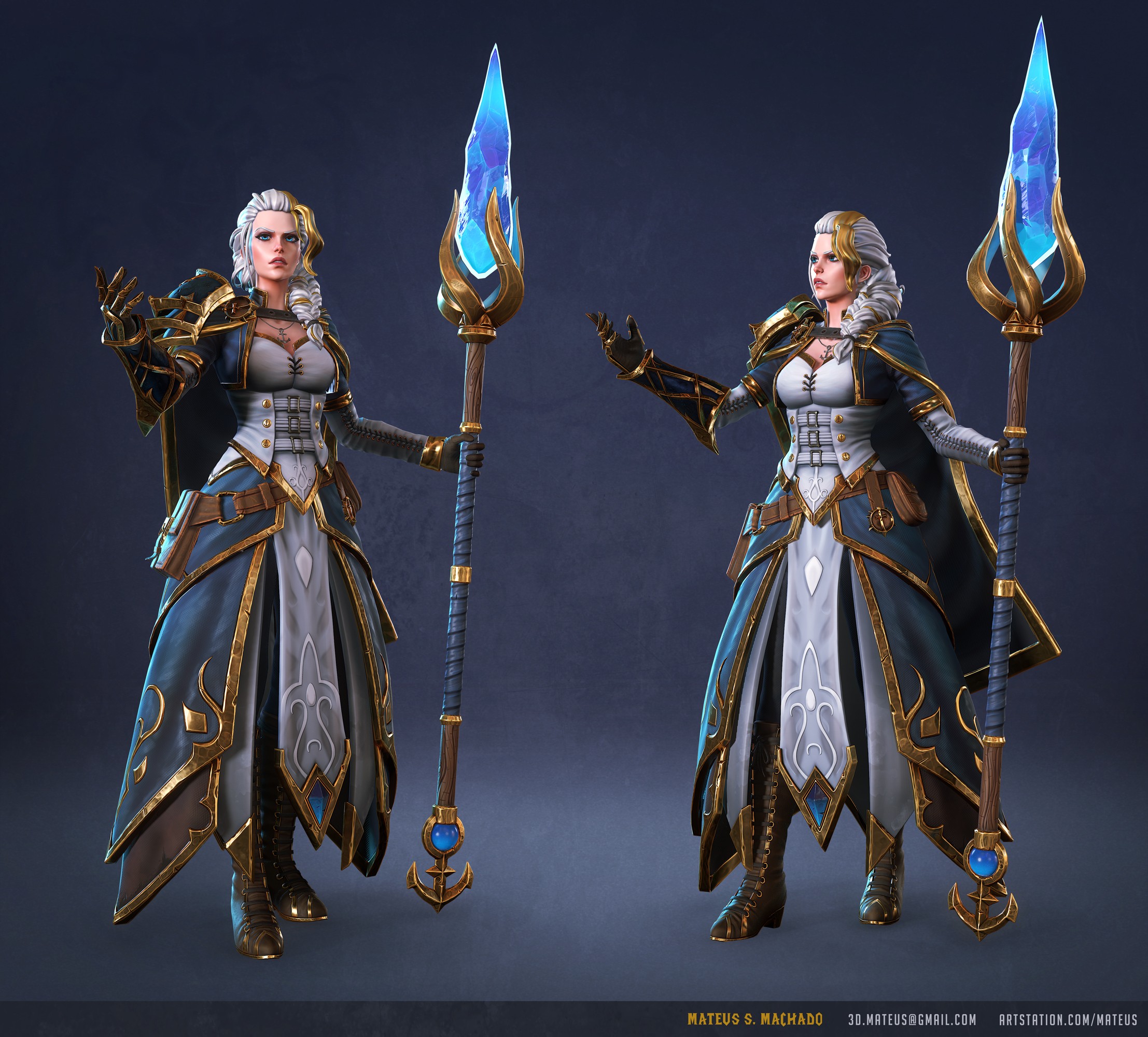 ¡Impresionante Fan Art de Jaina en 3D! - AlterTime
